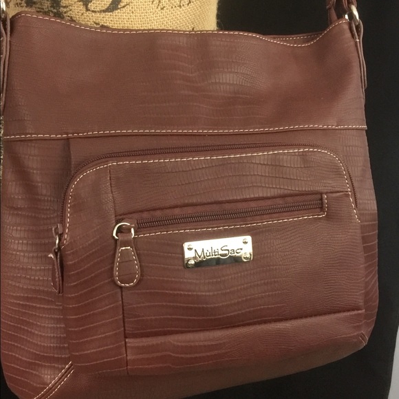 Multi Sak | Bags | Multisak New Vegan Leather Shoulder Bag Crossbody ...